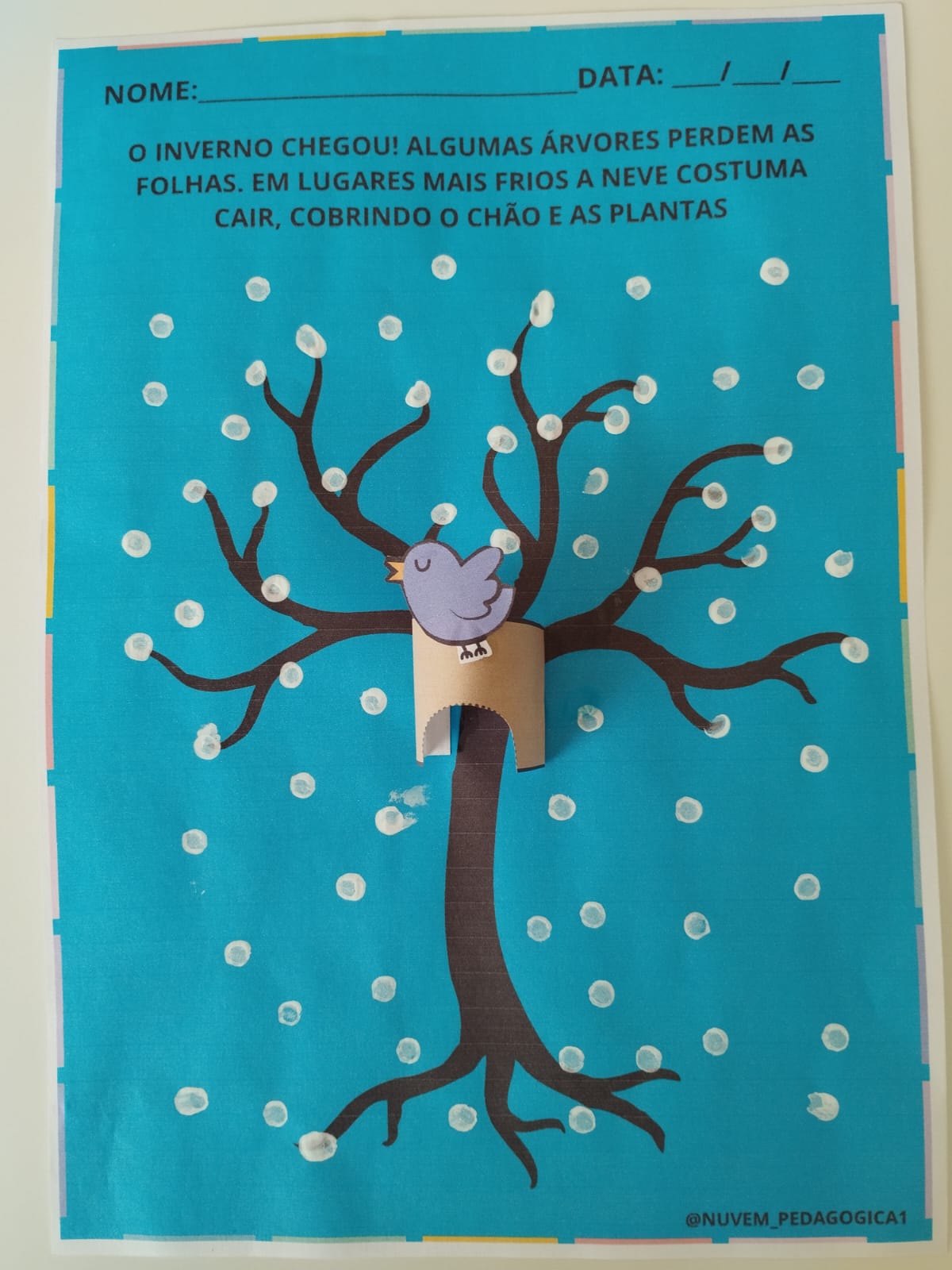 Atividades de Inverno – Nuvem Pedagógica