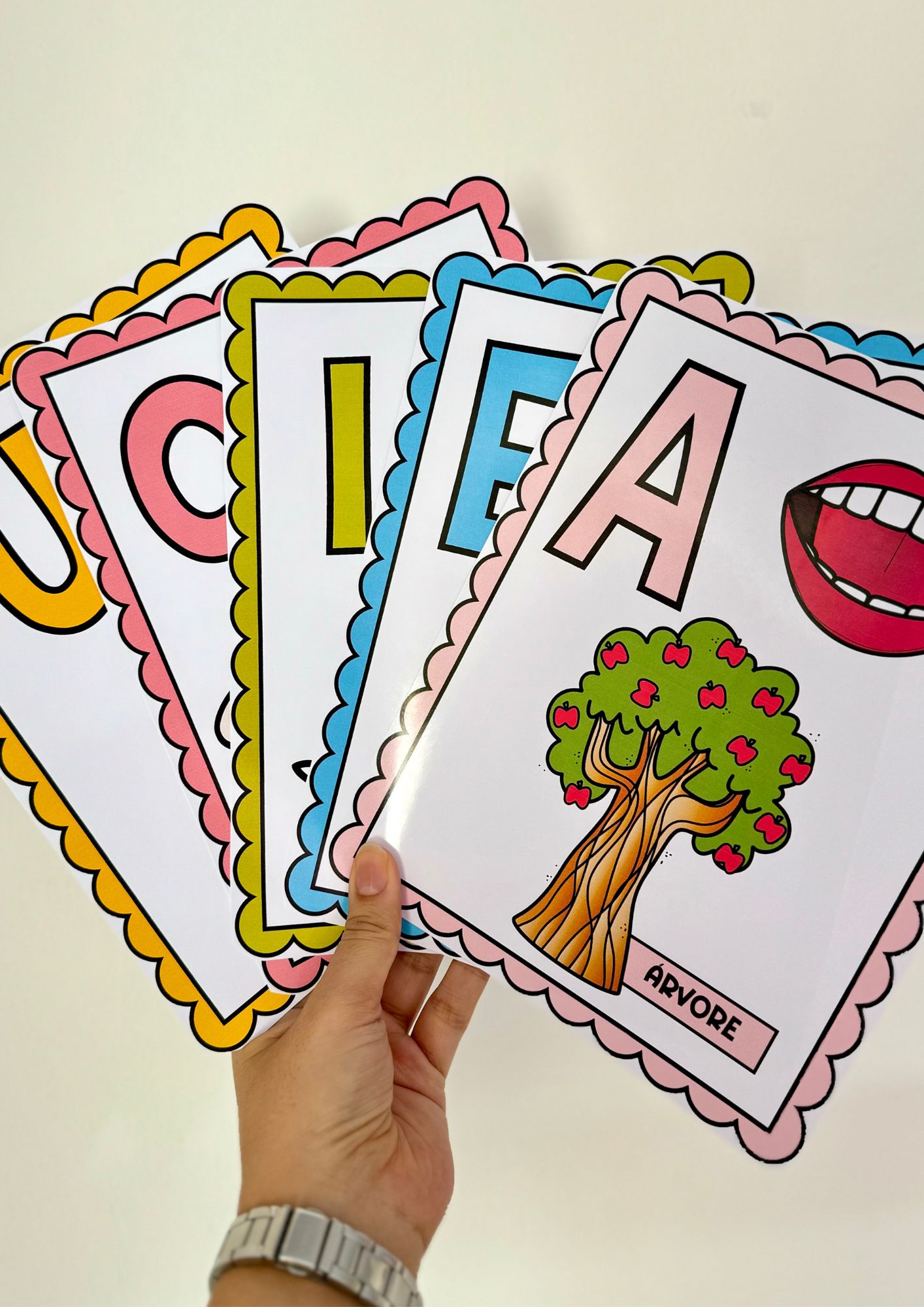 Cards Vogais – Nuvem Pedagógica