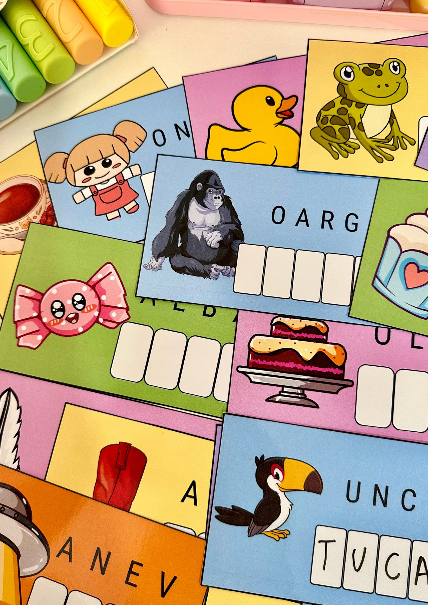 Desembaralhe as Letras – Nuvem Pedagógica