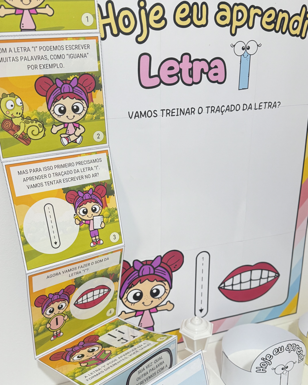 História e Cartaz Letra I – Nuvem Pedagógica